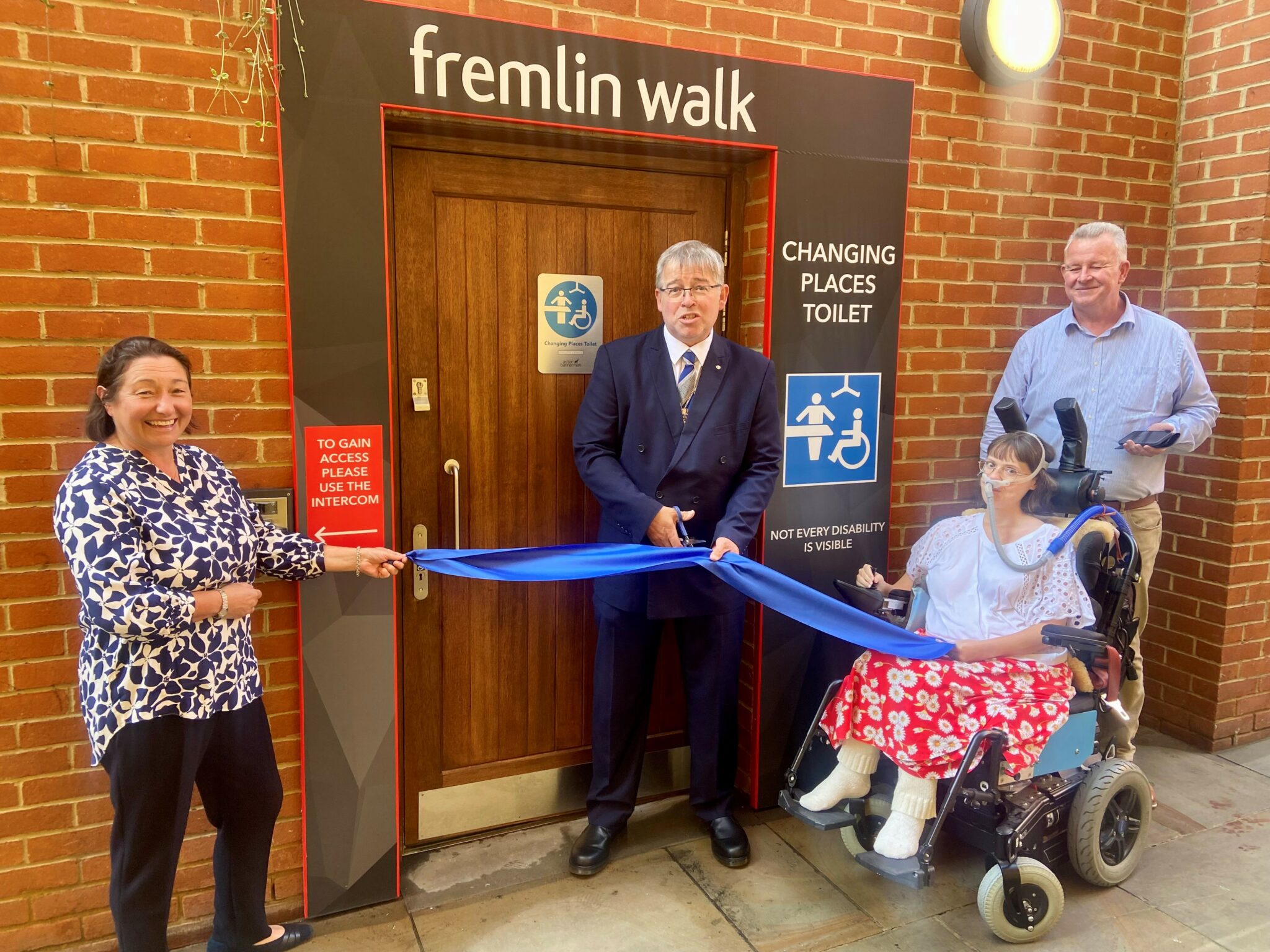 Changing Places Toilet Installed at Fremlin Walk